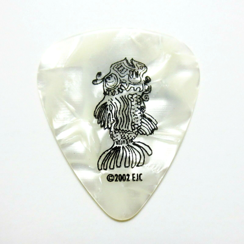Grateful Dead Guitar Pick Jerry Garcia Art JG Critter Fly Fishing Fish ...
