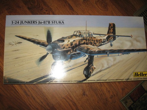 Heller Historical Model 1:24 Junkers Ju-87B Stuka 82498 | eBay