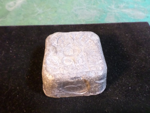 Vintage Bunker Hill Lead Weight Ingot | eBay
