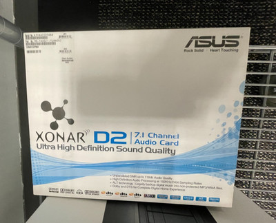 ASUS Xonar DS 7.1 Channels 24-bit 192KHz PCI Interface Audio Card | eBay