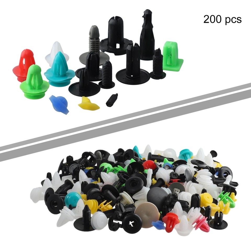 Clip Car Rivet Driver Fasteners Moulding Plastic Push Replacement Screw ...