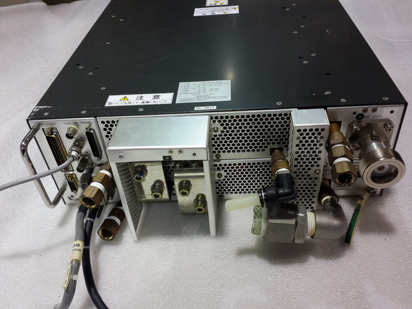 ULVAC RFS-2780A 27.12MHz 8kW RF GENERATOR | eBay