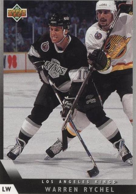 1993-94 Upper Deck - Warren Rychel #93 for sale online | eBay