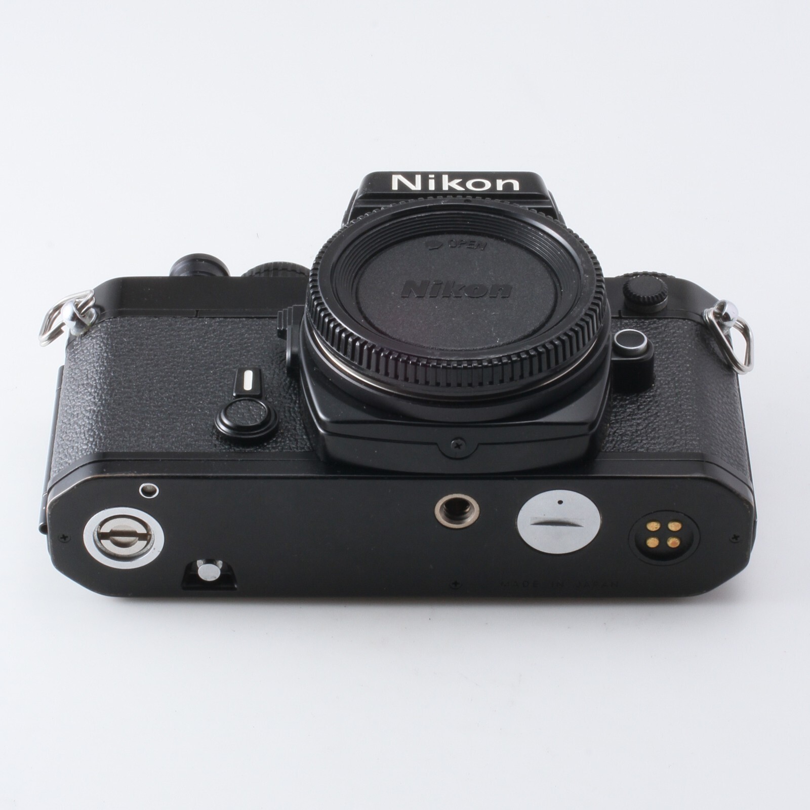 【MINT】Nikon FE Black 35mm Body Film Camera No.3677028 Tested OK from ...