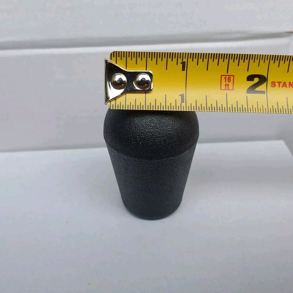 Joystick Knobs (2) 1/4"-20 Thread Female Tapered Black Knob Joy stick ...