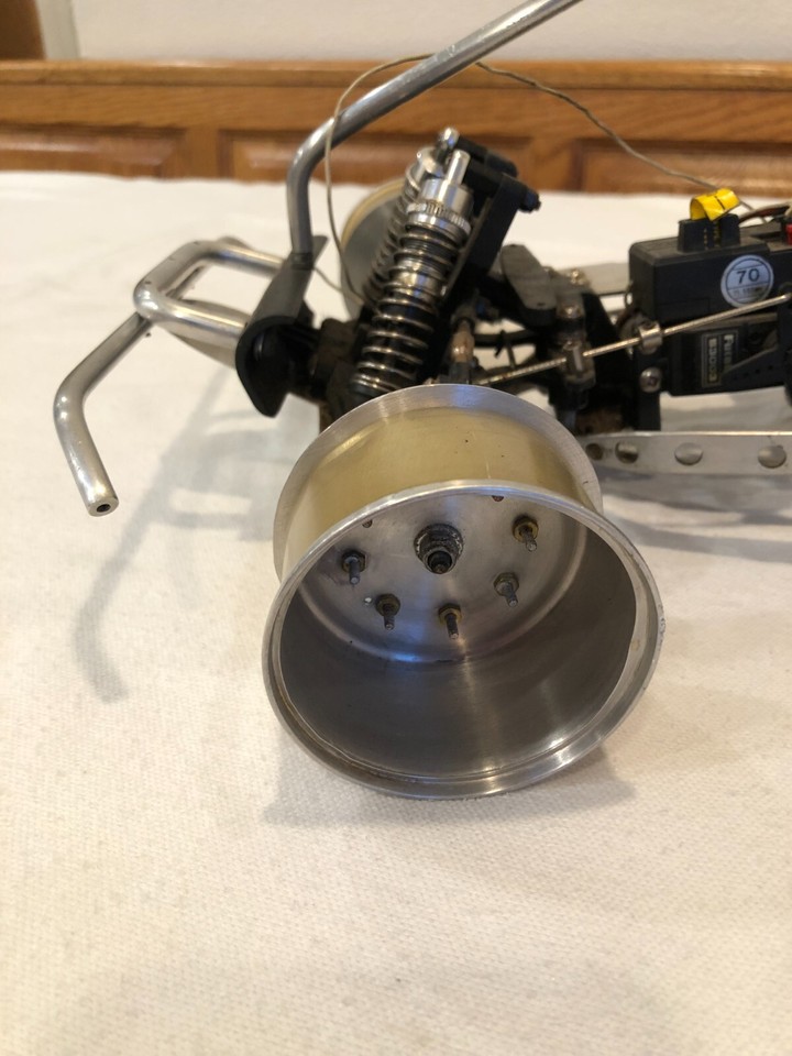 Vintage RC Slotted Sprint Car Rolling Parts Chassis for Parts/Repair | eBay