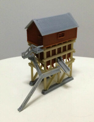 Z Scale 1:220 Small Coal Loading Tower 3D Printing Model | eBay