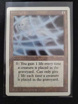 Magic The Gathering REVISED SOUL NET single artifact card MTG | eBay ...