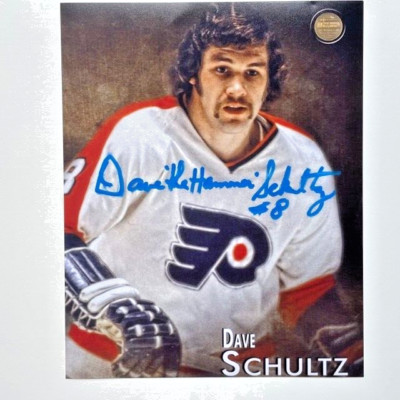 Philadelphia Flyers Dave The Hammer Schultz Autographed Photo | eBay