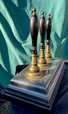 English Victorian Era Ebony Ale Beer Keg Tap Pull Handle Knob Man Cave ...