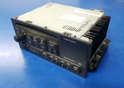 1995-2002 GMC Yukon Sierra Chevrolet Silverado Tahoe Radio CD Player ...
