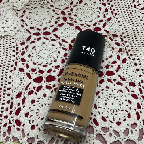 COVERGIRL TRUBLEND MATTE MADE FOUNDATION MAKEUP T40 SUN BIEGE | eBay