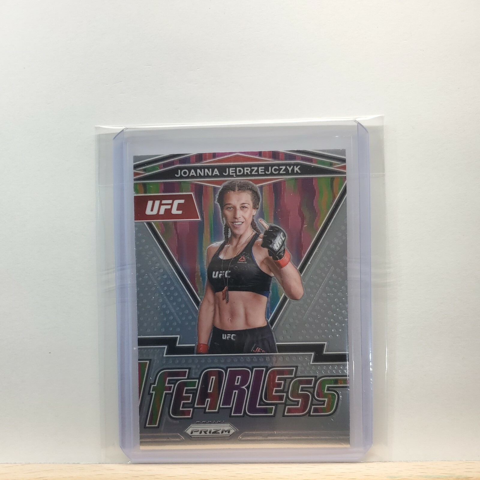 2022 Panini Prizm UFC Joanna Jedrzejczyk base FEARLESS card # 2 | eBay
