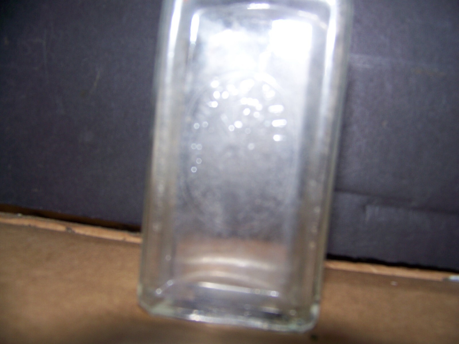 Antique Singer Manufacturing Co Clear Glass Bottle 5” Tall old vintage ...