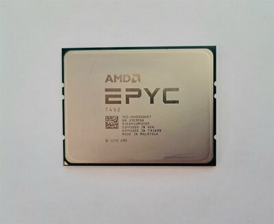 AMD EPYC 7452 32-Core 2.35GHz CPU Processor 730143310055| eBay