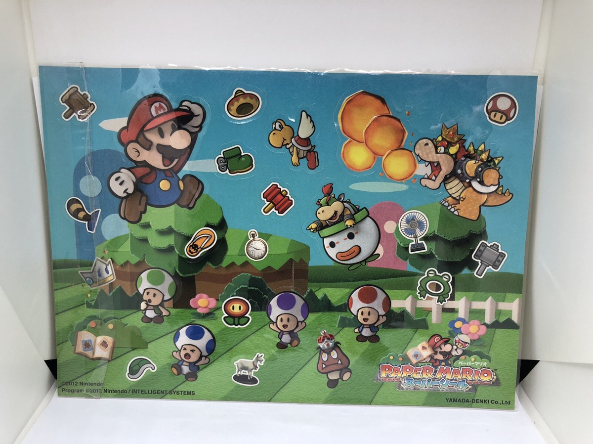 Paper Mario Sticker Star Blue Toad
