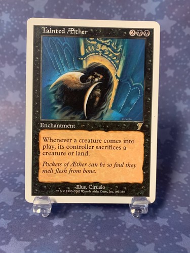 Tainted Aether 1X - Seventh Edition - MTG Magic the Gathering Trading ...
