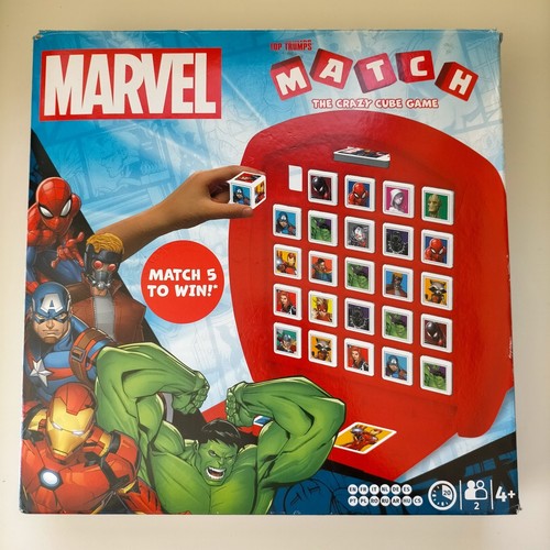 Marvel Match The Crazy Cube Game | eBay