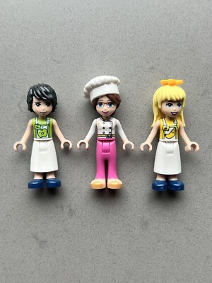 Lego Friends Baking Minifigure Set Of 3 - Minifig | eBay