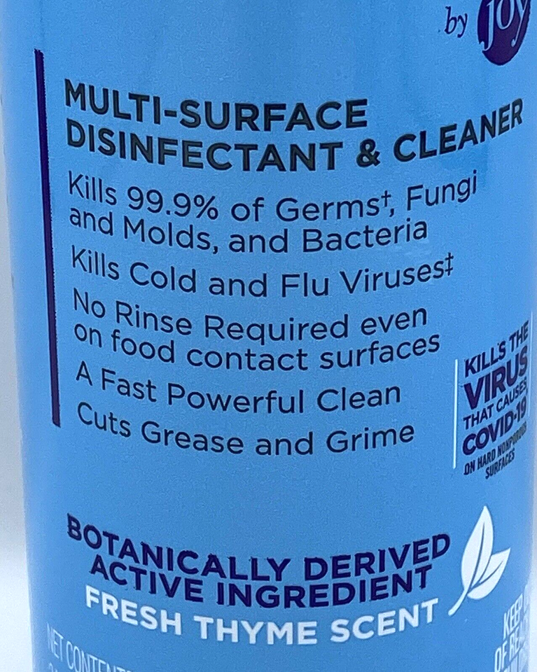 Clean Boss by Joy Multi-Surface Disinfectant & Cleaner 24 oz Ea ...