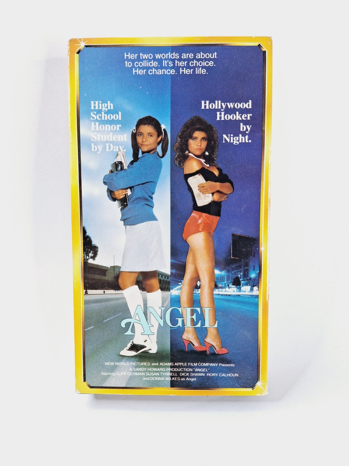 ANGEL (vhs) Cliff Gorman, Susan Tyrrell, Rory Calhoun, Donna Wilkes ...