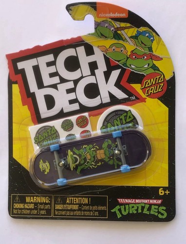 Tech Deck Santa Cruz Teenage Mutant Ninja Turtles TMNT Fingerboard Lot ...