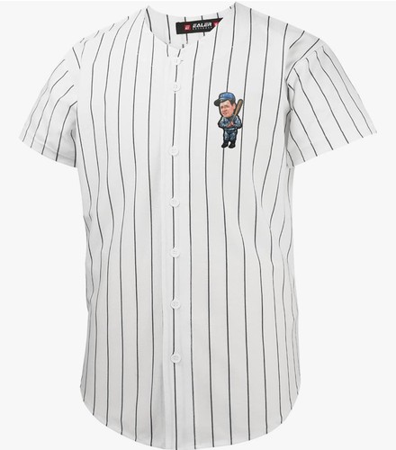 (Lot of 2) Babe Ruth Logo HOF Patch Hat Jersey Auto New York Yankees ...