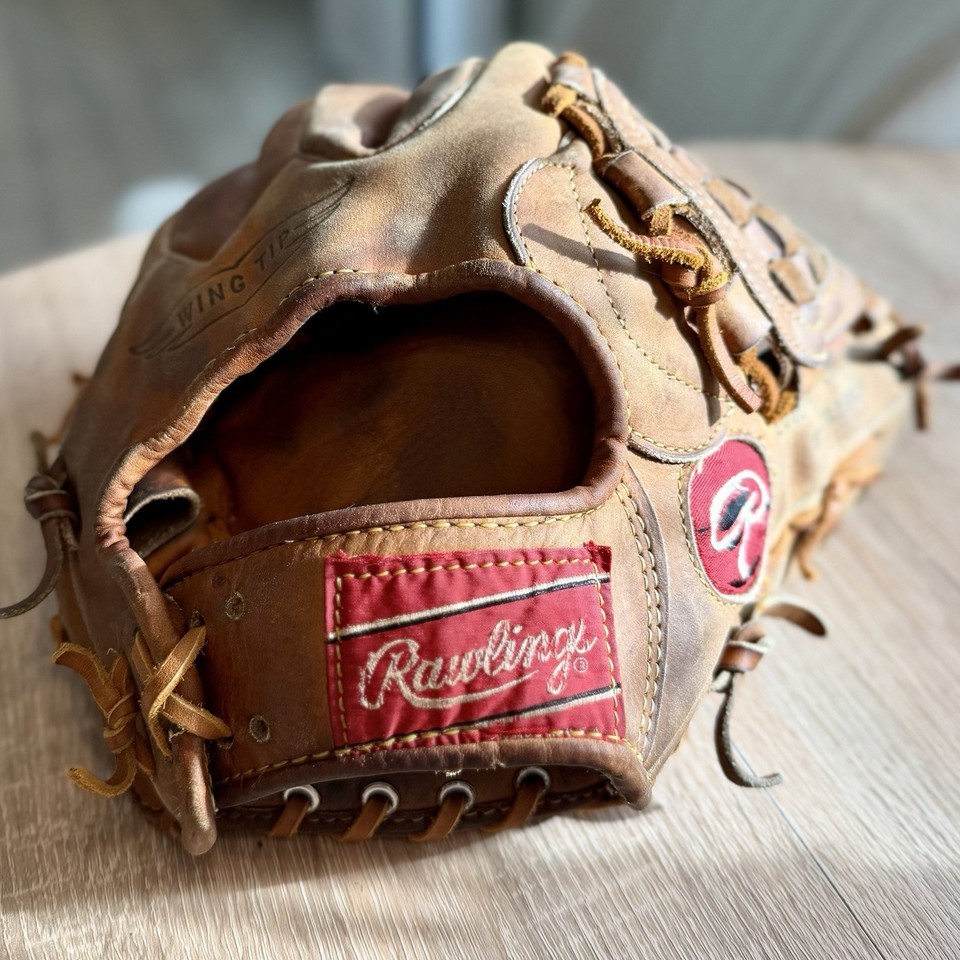 Vintage Rawlings XPG-3 Wing Tip Baseball Glove USA Made RHT Basket Web ...