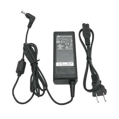 Genuine Gateway AC Power Adapter for Gateway M - Series Laptop Charger ...