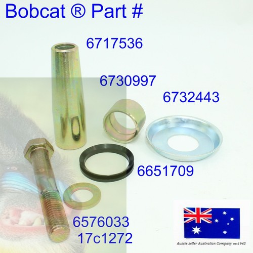 for Bobcat Pivot Pin Bush Kit 6717536 6730997 6651709 6732443 773 S175 ...