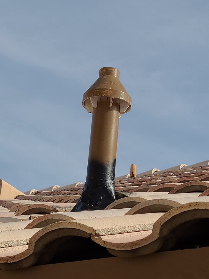 2" Concentric Vent Kit Roof/Wall Intake & Exhaust Pipe for Water Heater ...