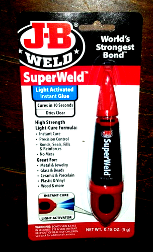 J-B Weld SuperWeld Light Activated Instant Glue (0.18oz) #33301 | eBay