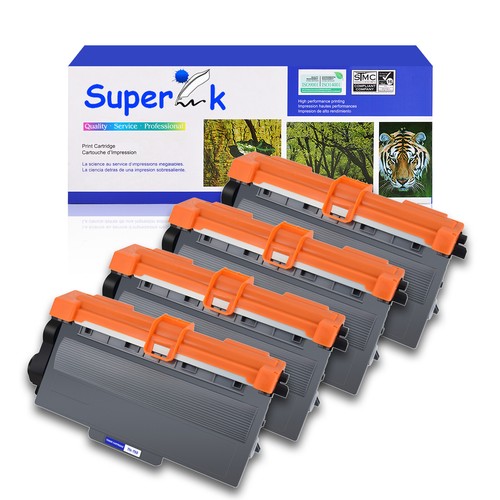 4PK TN750 Toner for Brother DCP-8110DN DCP-8150DN DCP-8155DN HL-6180DWT ...