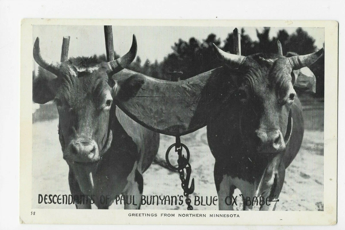 Paul Bunyan And Babe The Blue Ox Disney