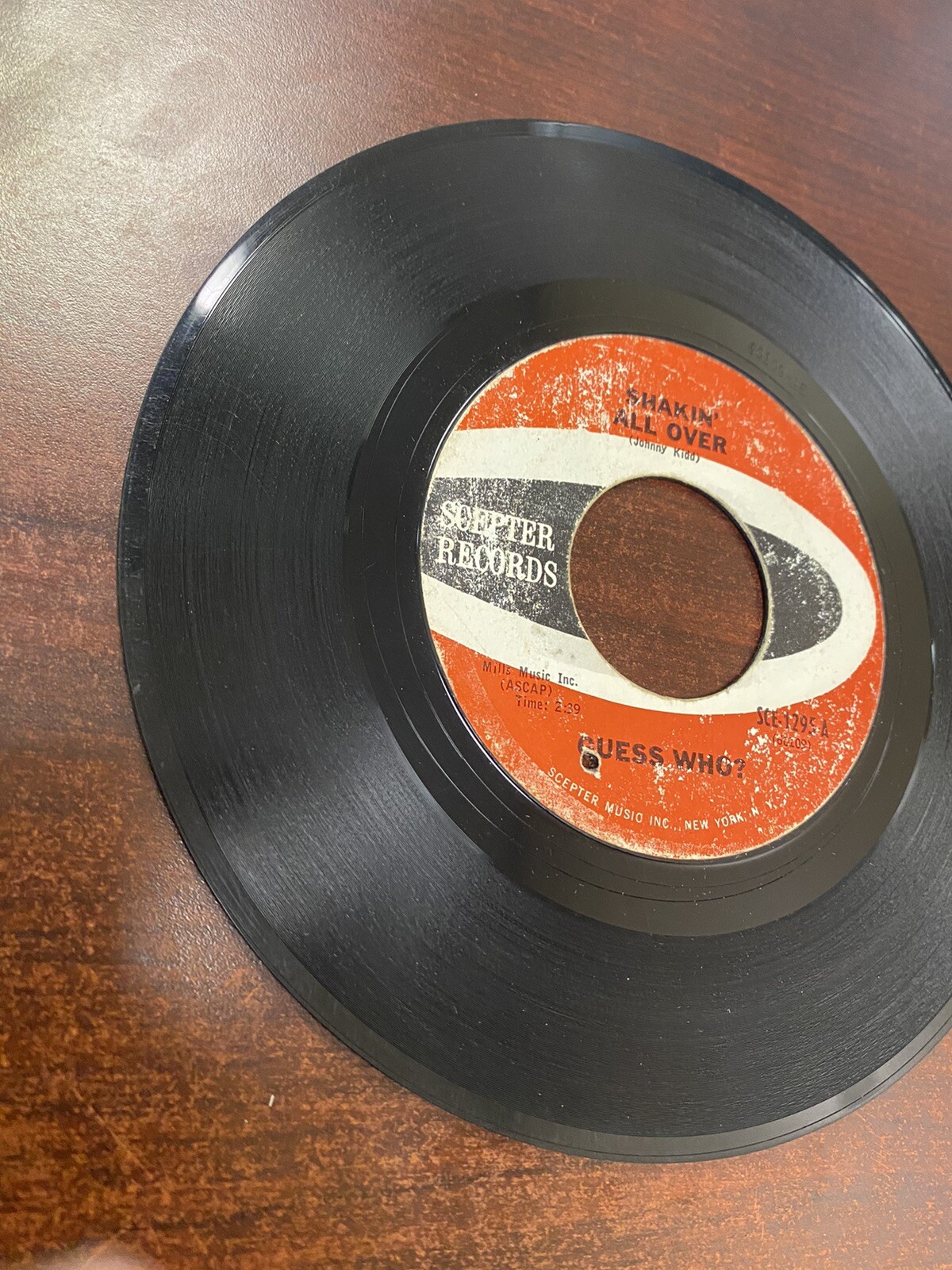 Rare Guess Who & The Discotays Shakin' All Over / Monkey In A Cage ...