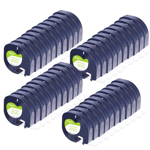 Replace for DYMO LetraTag Refills 91330 Paper Label Tape Self-Adhesive ...