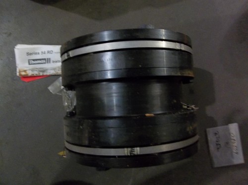 REXNORD THOMAS 54 375 SR54 RD B FLEXIBLE DISK SHAFT COUPLING SPLIT ...
