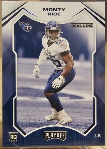 2021 Panini Playoff - Rookies Monty Rice #280 Goal Line (RC) for sale ...