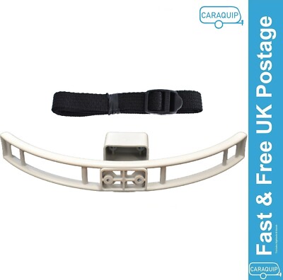 Gas Bottle Holder Saddle & Securing Strap Retainer c/w Spacer Caravan ...