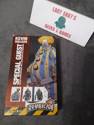 Zombicide Special Guest Kevin Walker Mitch Uncle Honk W/ 2nd Ed. Cards ...