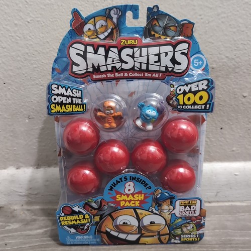 Zuru Smashers Series 1 Sports 8 Smash Pack Surprise Collectibles New In ...