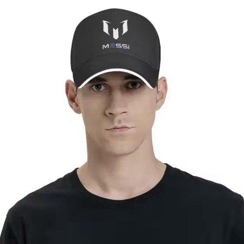 Lionel Messi Baseball Cap Soccer Hat Adults Kids Adjustable Black ...