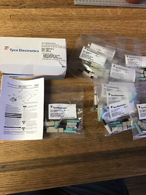 10-Tyco CONNECTIVITY AMP 6588292-2 FIBER OPTIC CONNECTOR Kit SC DUPLEX ...