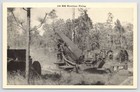 Military~240 MM Howitzer Firing~B&W~Massive Cannon~Soldiers In Forest ...