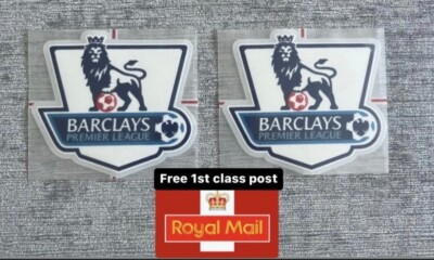 Premier League 2007-2014 sleeve Arm badges, patches, football shirt | eBay