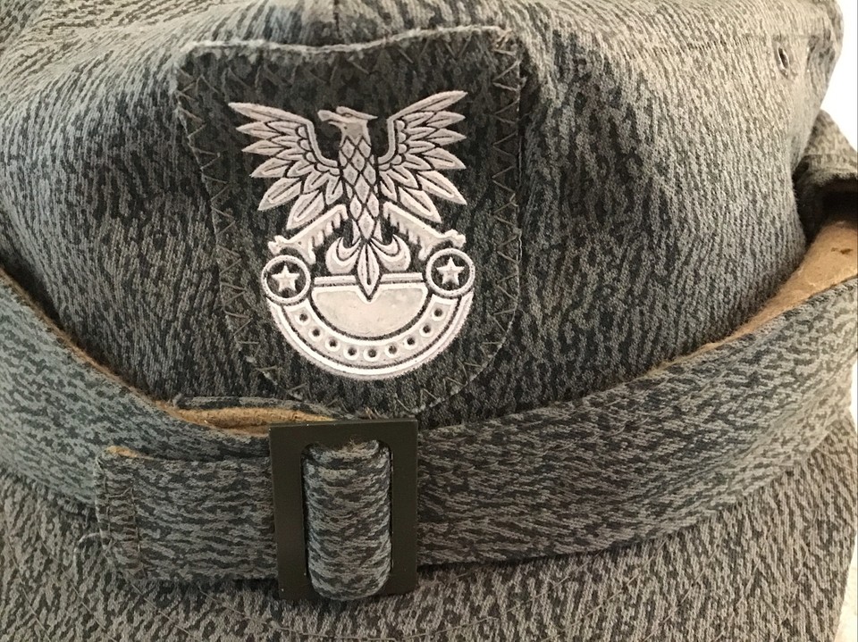 Polish Military Camo Hat/Rogatywka + 3 military Patches | eBay