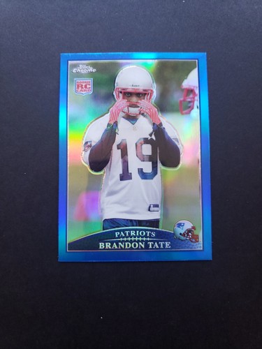2009 Topps Chrome Blue Refractor Brandon Tate #TC123 Rookie RC | eBay