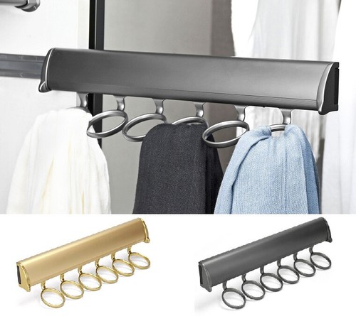 TAG Hardware Elite Scarf RACK Fully Extendable Metal Closet Scarf ...