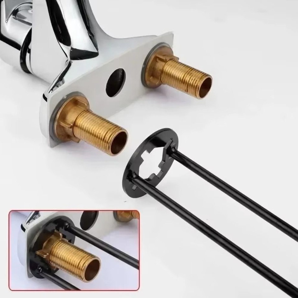 Multifunctional Basin Wrench Carbon Steel Sink Plumbers Wrench Faucet ...