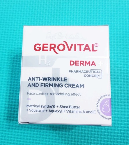 Gerovital derma+ firming anti wrinkle cream remodeling toning effect 50 ...
